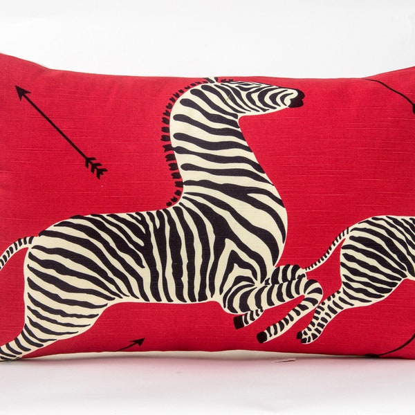Zebra Lumbar Pillow - Etsy