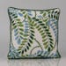 Thibaut Augusta Pillow Cover in Blue and Green, Green Accent Pillow ...