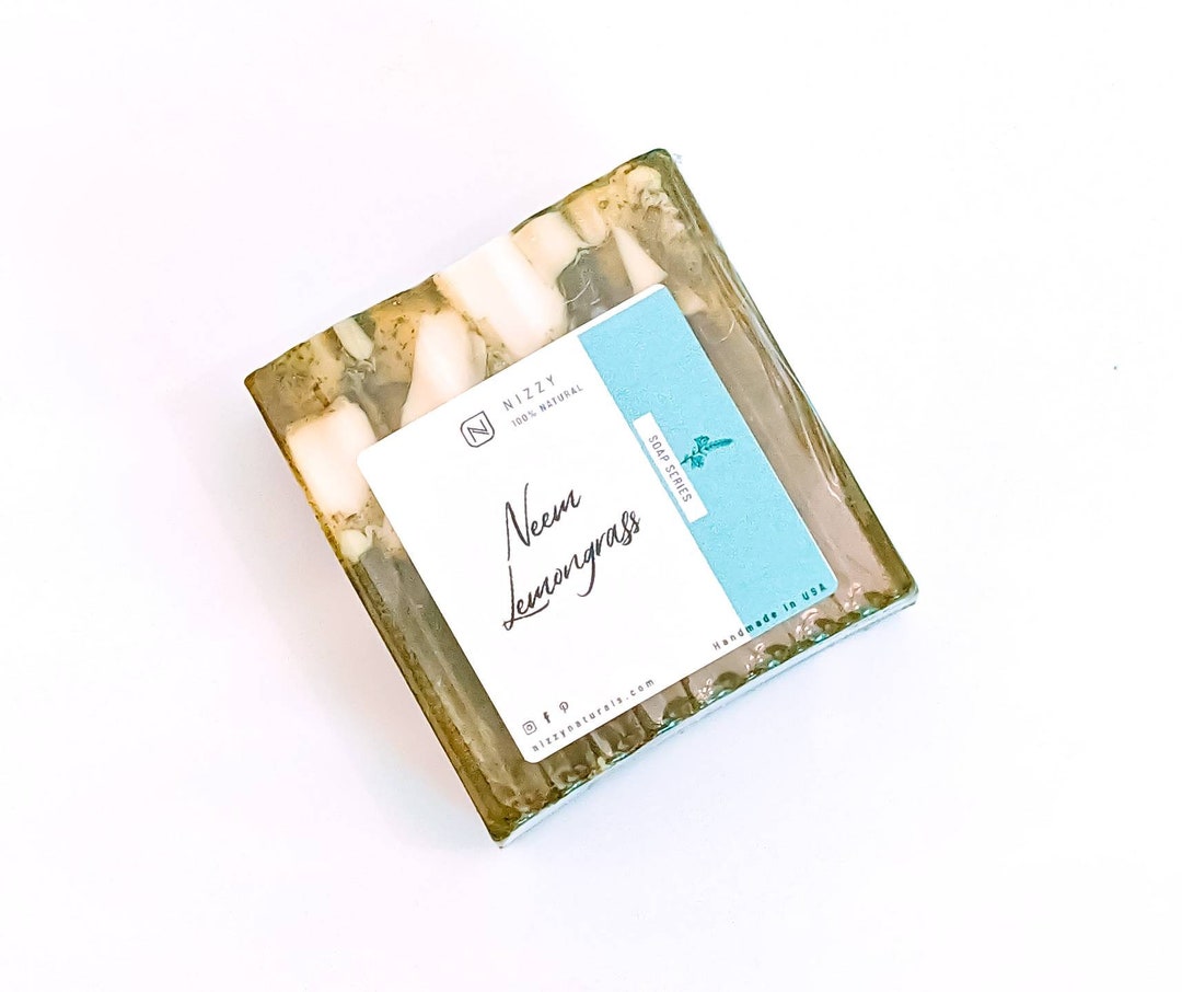 Natural Bar Soap Neem Soap Bar Natural Soap Handcrafted Bar - Etsy