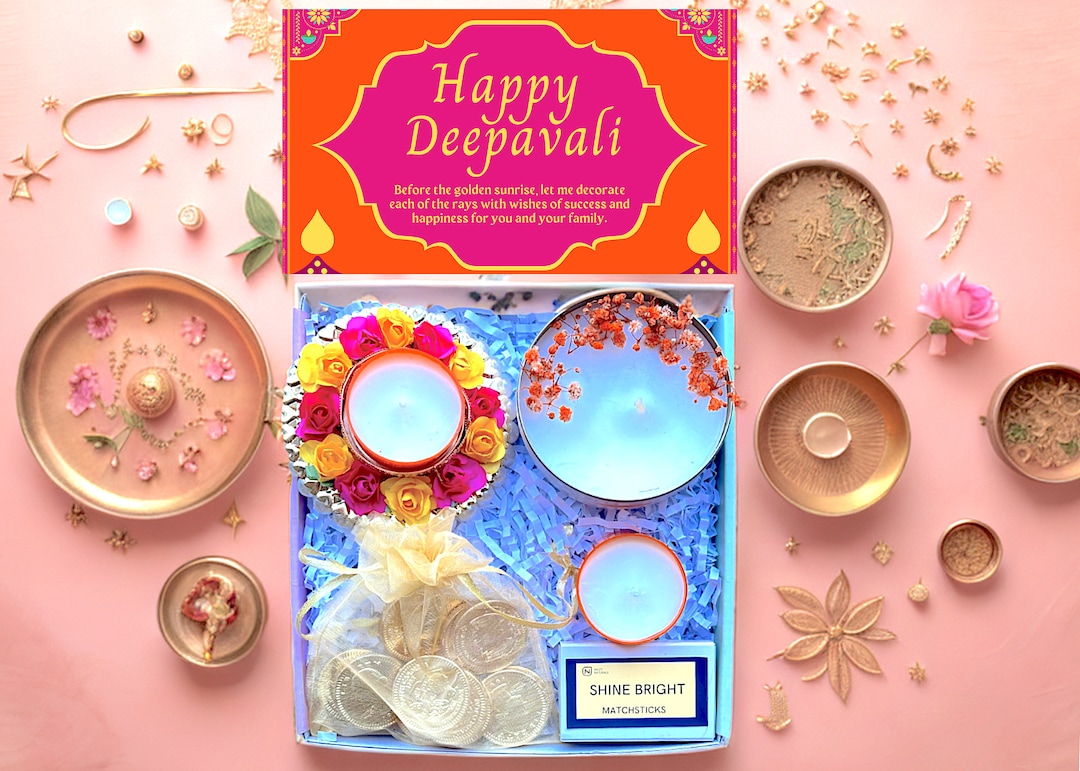 DIWALI GIFT BOX, Diwali Wedding Favors, Corporate Gift Set, Diwali ...