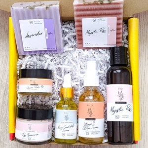 NATURAL SKINCARE GIFT Box for Women anti Aging Skin Care Gift - Etsy