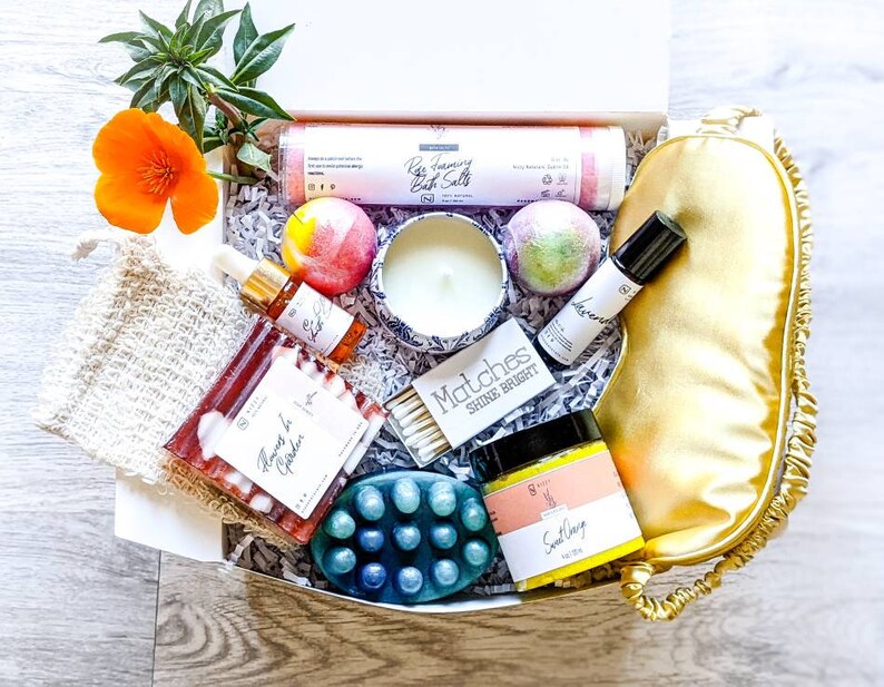 Spa Gift Set for Her Gift for Her Spa Kit for Women Spa - Etsy