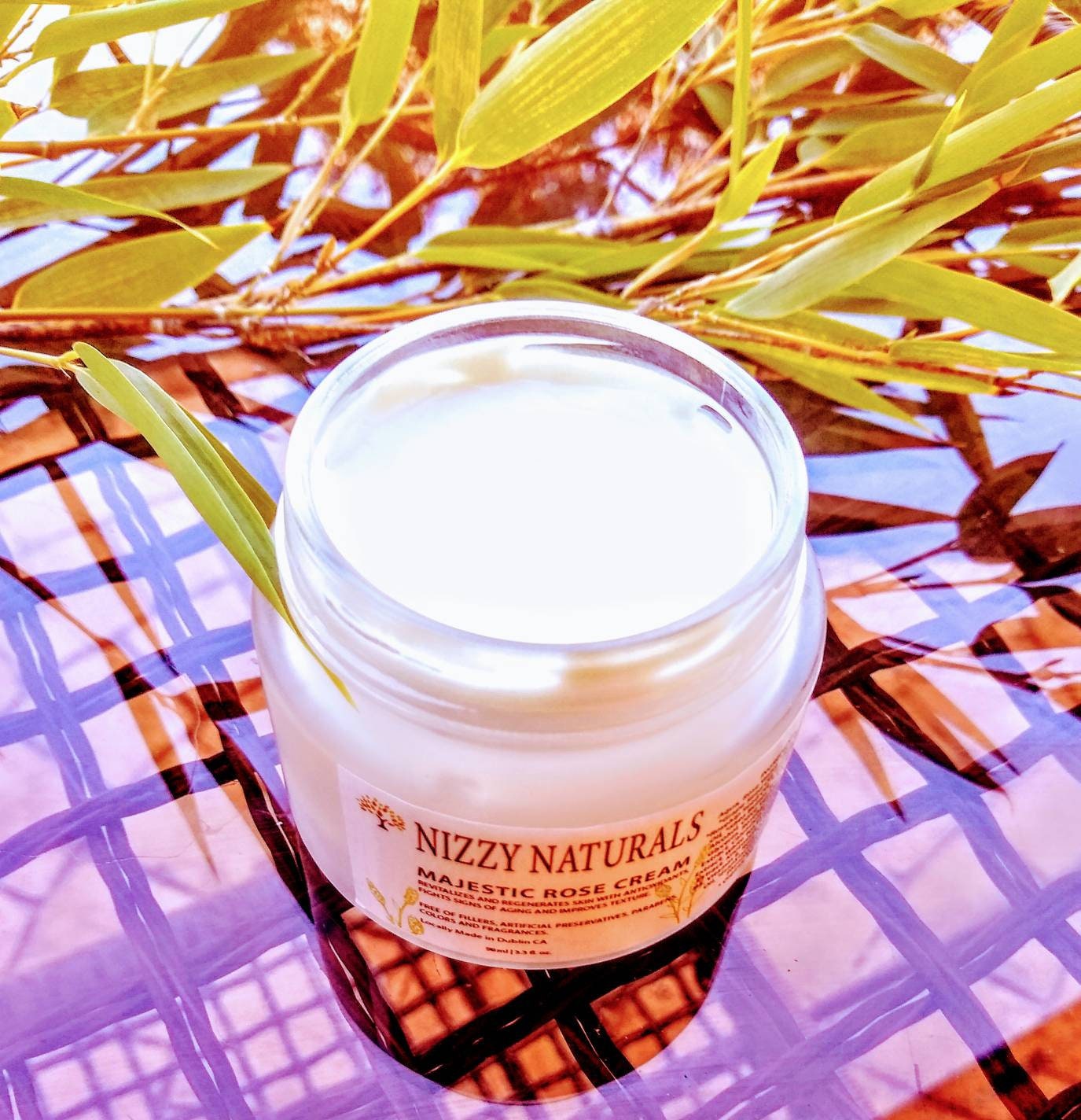 Natural Rose Face Cream, Day Cream, Anti Aging Moisturizer, Rose ...