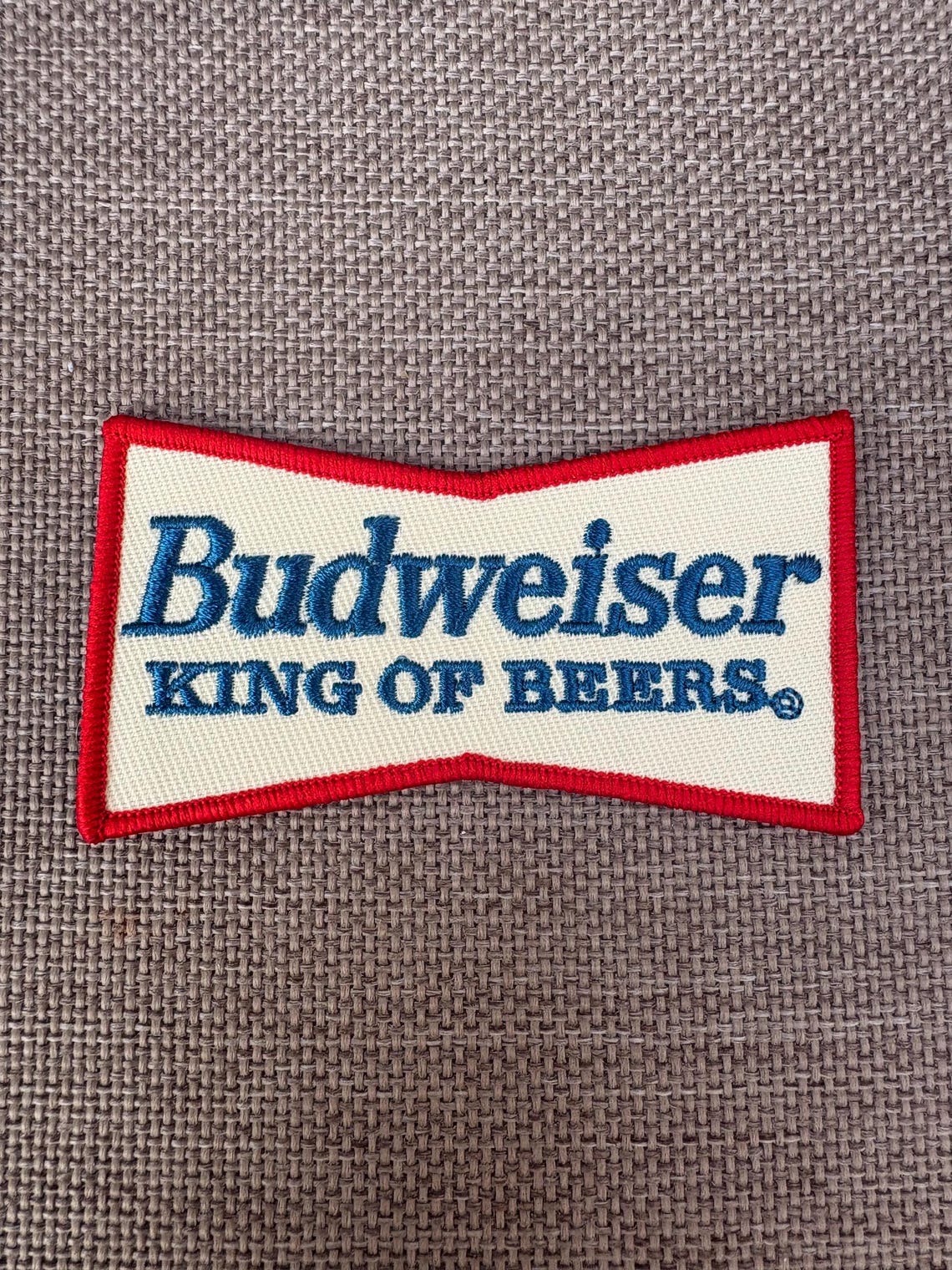 Vintage Budweiser Logo Embroidered Patch – 3.54 X 1.97 Inches Beer ...
