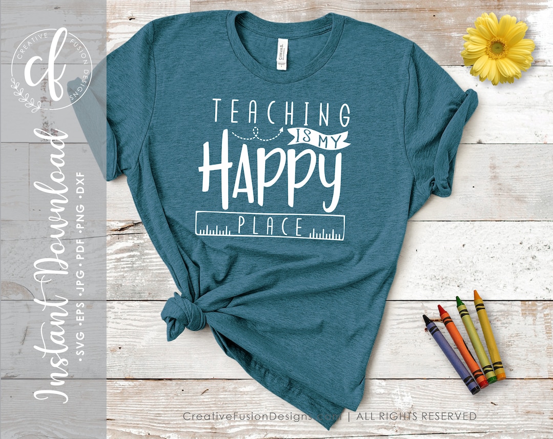 Teacher Appreciation Gift, Teacher Tee Shirt, Teacher Tee SVG File ...