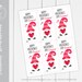Gnome Valentine's Day Card, Printable Class Valentine (digital Download ...