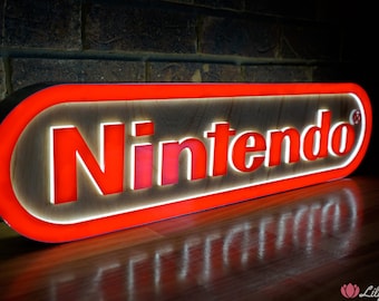 Nintendo sign | Etsy