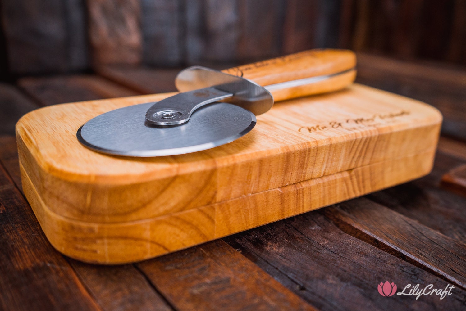 Pizza Cutter Engraved Pizza Wheel With Gift Box: the Perfect - Etsy