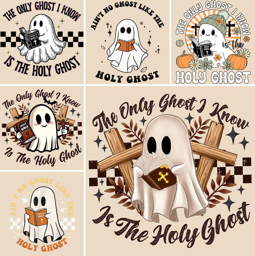 Ain't No Ghost Like the Holy Ghost Png, Christian Halloween Png ...
