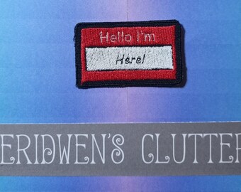 Hello, I'm Confused Embroidered Patch Wear Your Personality on Your ...