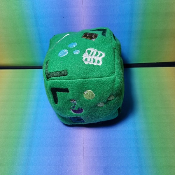 Gelatinous Cube Plush - Etsy