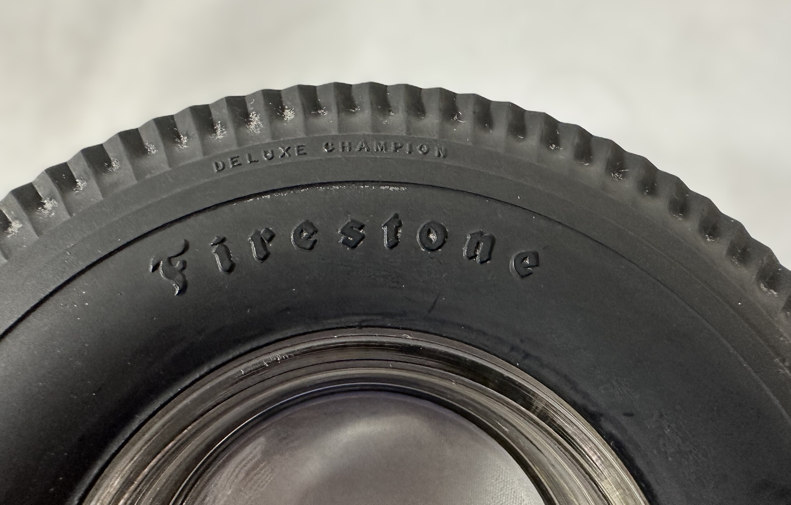 Vintage Firestone Deluxe Champion Gum Dipped Ash Tray From 1950s - Etsy