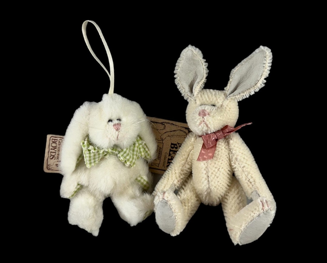 Boyds Bears Easter Bunny Rabbits Earhart Harington & Lana Hoppennibble ...