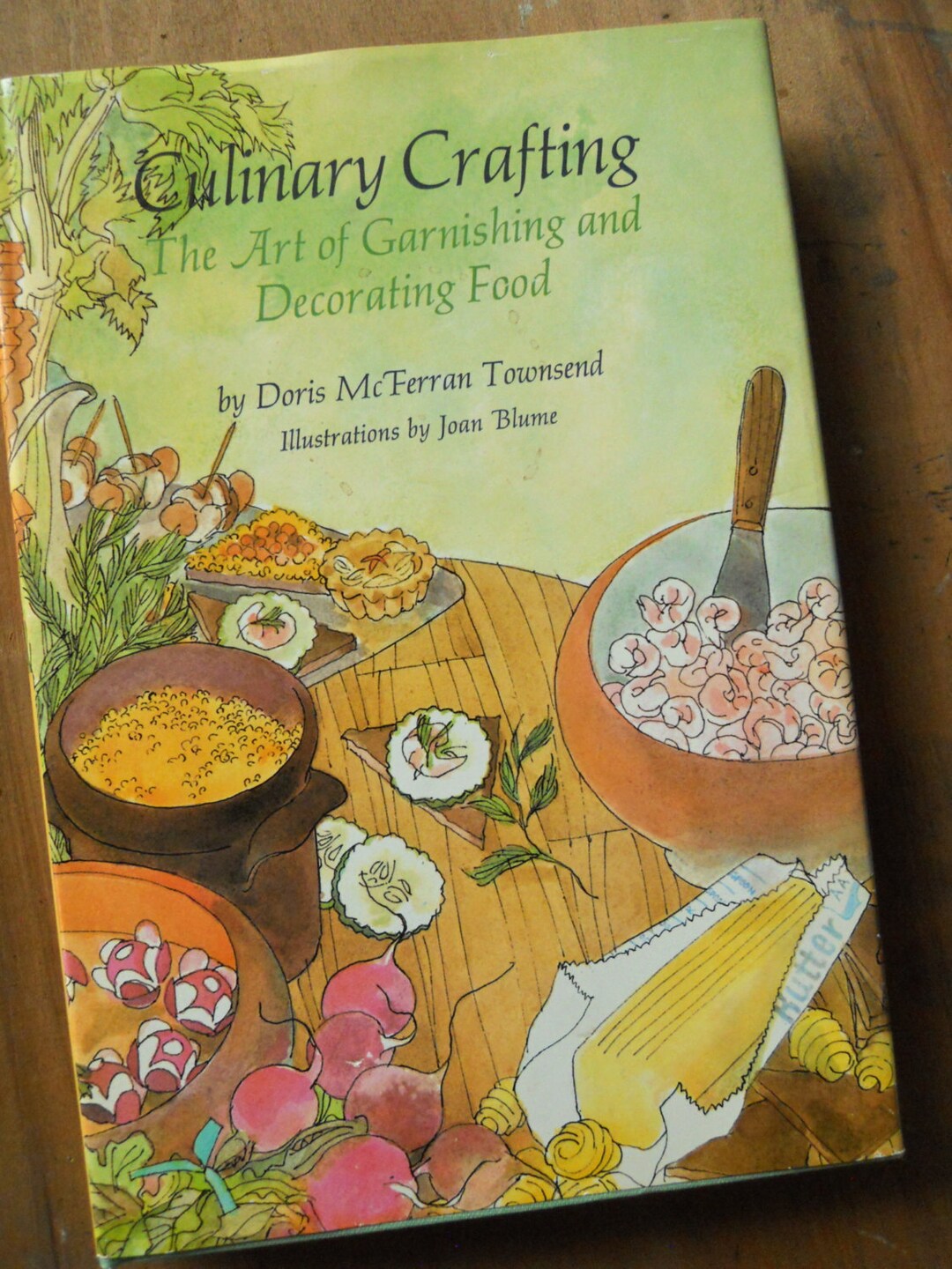 Vintage Cookbook "culinary Crafting: the Art of Garnishing and ...