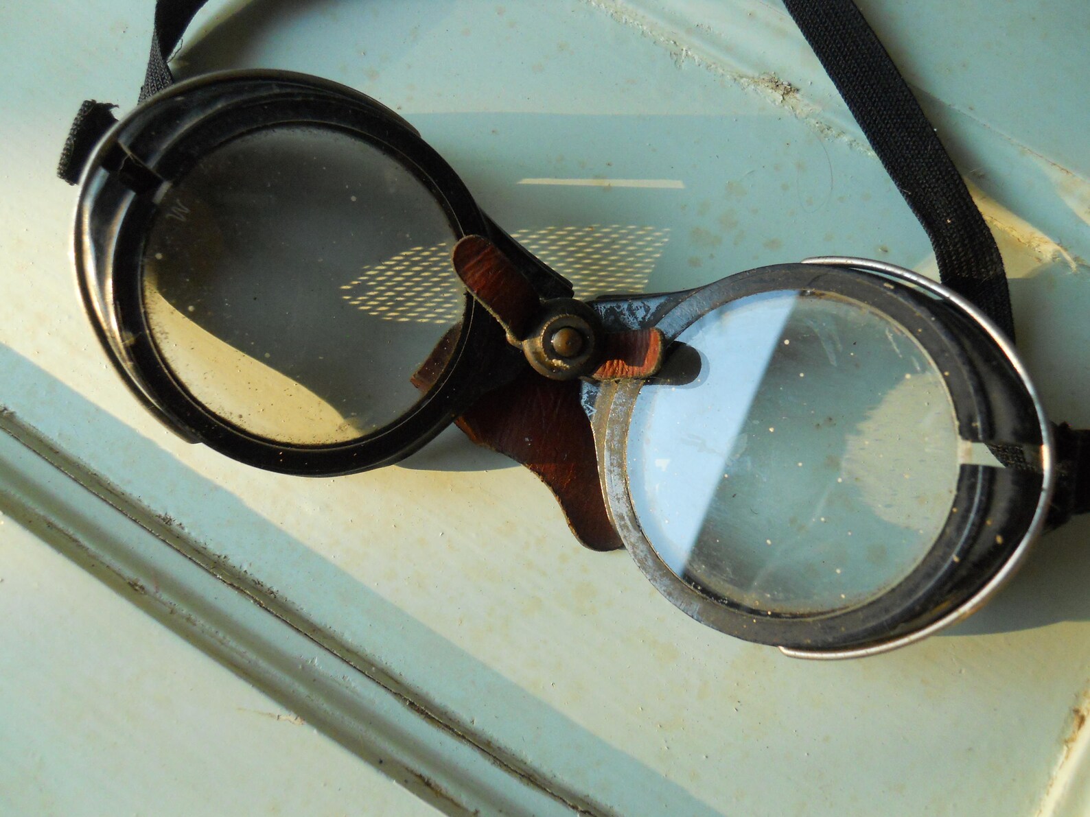 Vintage Willson Goggles, Safety Glasses, Steampunk, Motorcycle Rider ...
