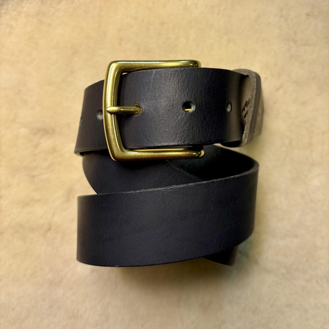 Colorado Made Bison / Buffalo Belt - Etsy