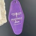 Dragonfly Inn Retro Motel Keychain Gift for Her Vintage Hotel Key Tag ...