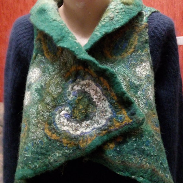 Felted Vest - Etsy