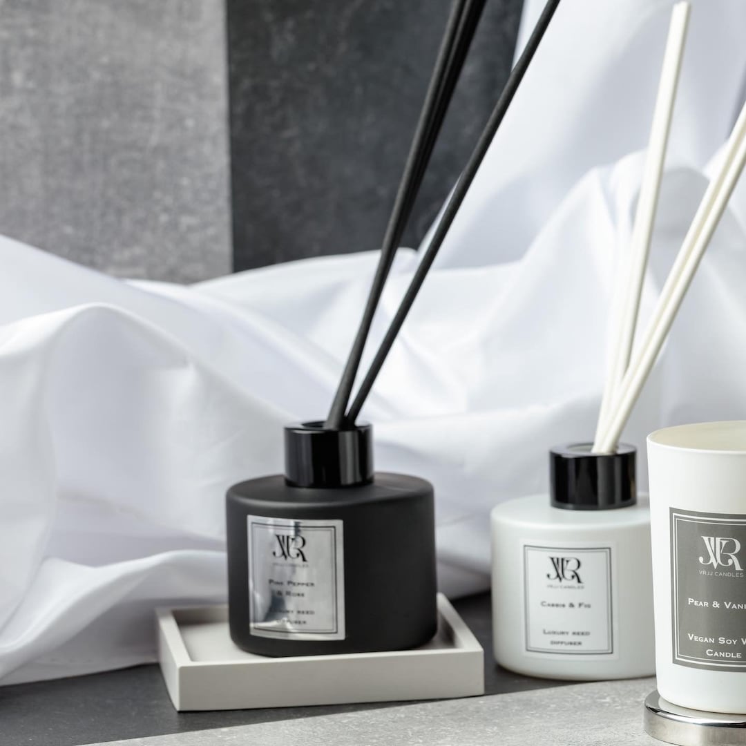 Persian Sky Reed Diffuser Highly Scented Reed Diffuser Oud Rose Jasmine ...