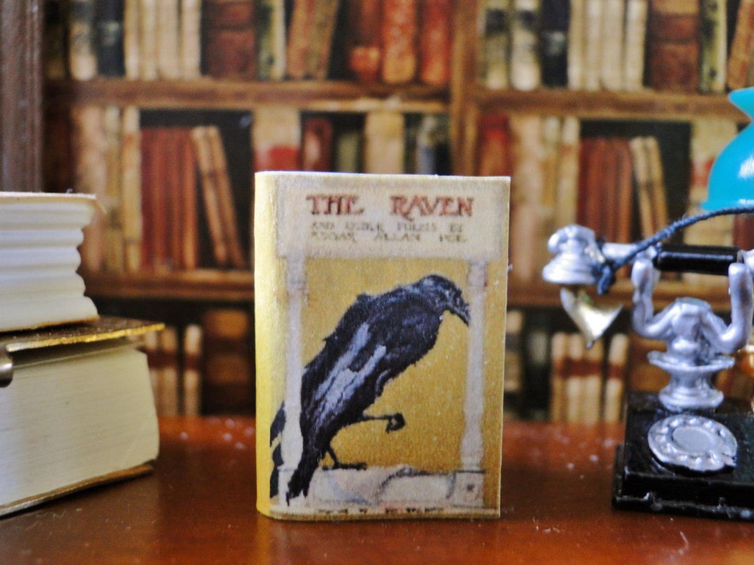 The Raven and Other Poems by Edgar Allan Poe, 1843-45/1910, 1:12 Scale ...