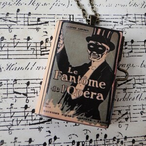 Custom Miniature Book Locket Pendant Choker Necklace Jewelry Vintage ...