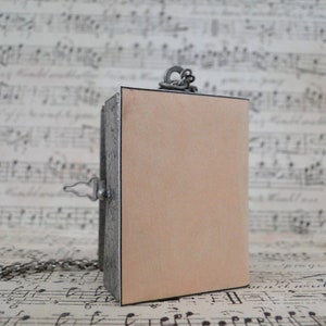 Custom Miniature Book Locket Pendant Choker Necklace Jewelry Vintage ...