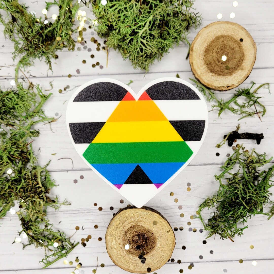 Pride Hearts Straight Ally Gift Birthday Christmas Special - Etsy