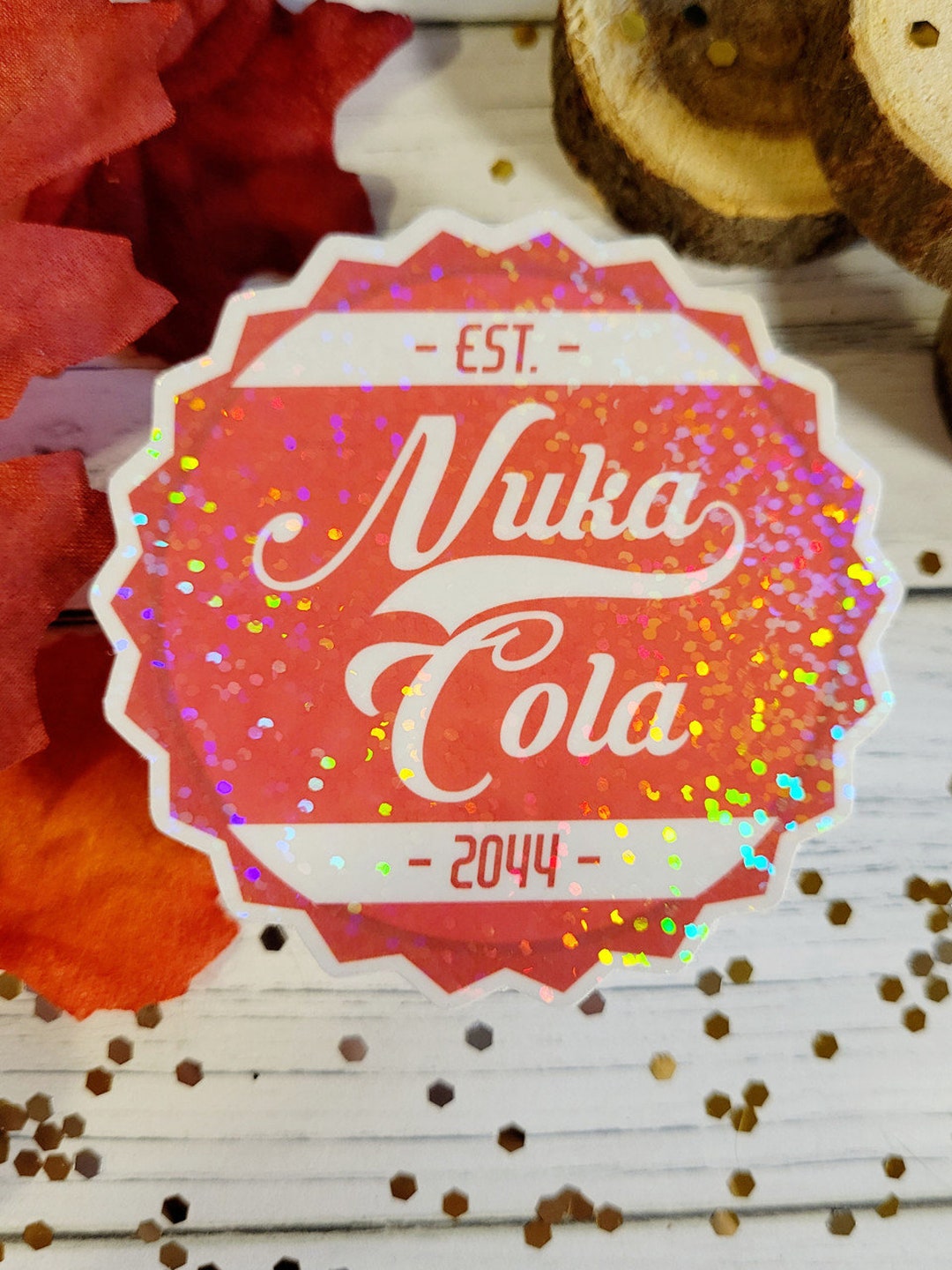 Fallout Nuka Cola Gift Birthday Christmas Special Occasion Sticker ...