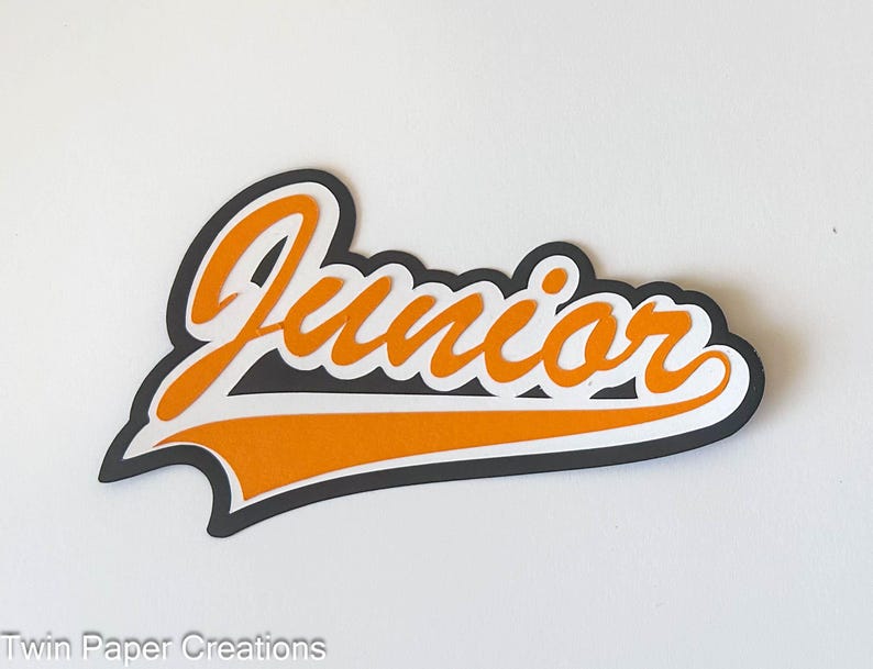 Junior Title Premade Scrapbook Pages Die Cut - Etsy