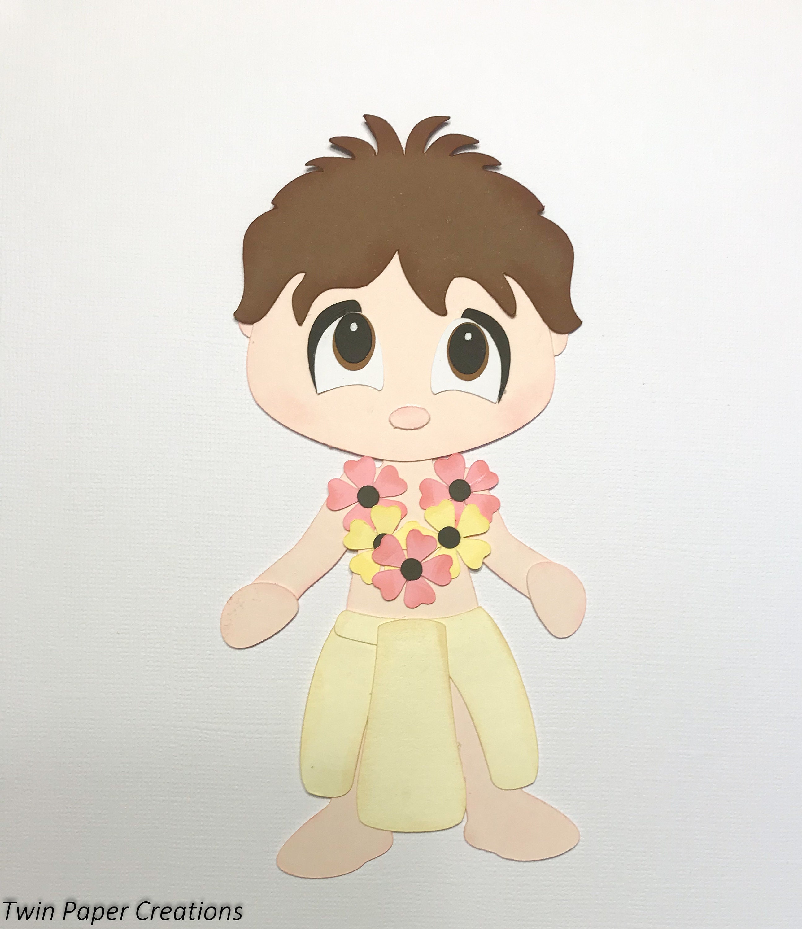 Luau Boy Premade Scrapbook Pages Die Cut - Etsy