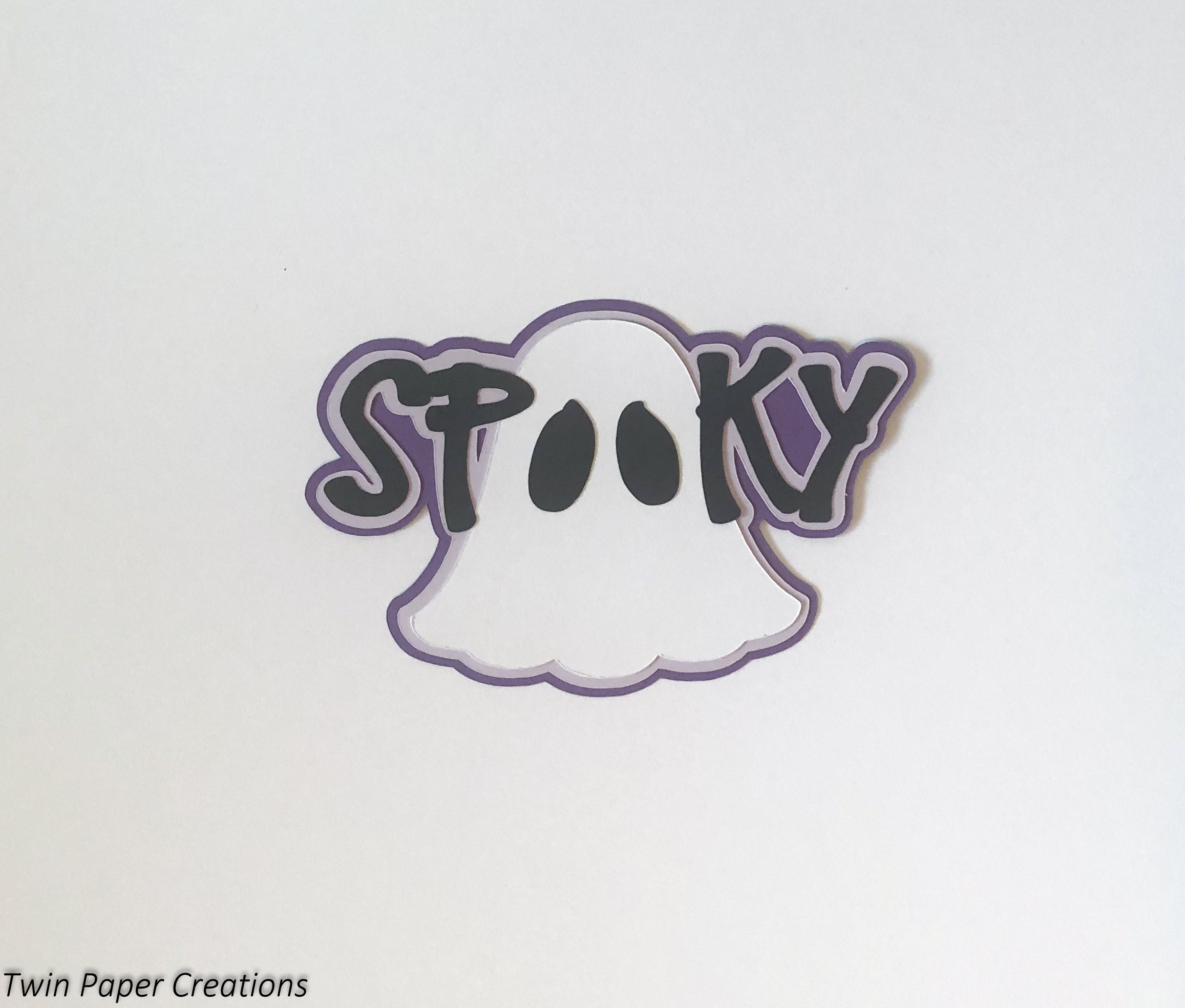 Spooky Title Premade Scrapbook Pages Die Cut - Etsy