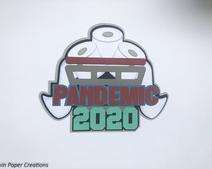 Pandemic 2020 Premade Scrapbook Pages Die Cut - Etsy