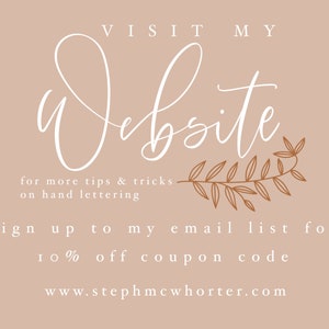 Bundle 6 Styles of Hand Lettering Letters Practice Sheets - Etsy