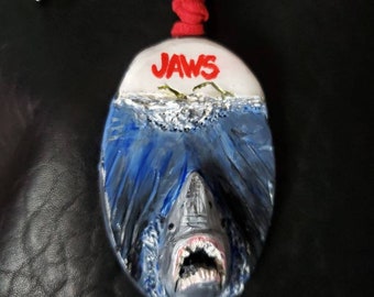 Jaws Pendant - Etsy