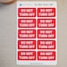 Do Not Turn off Sticker Sheet | Planner and Journal Stickers ...