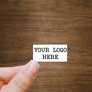 Small Custom Sticker Labels | Print Your Logo, Design, or Any Text | 2 ...