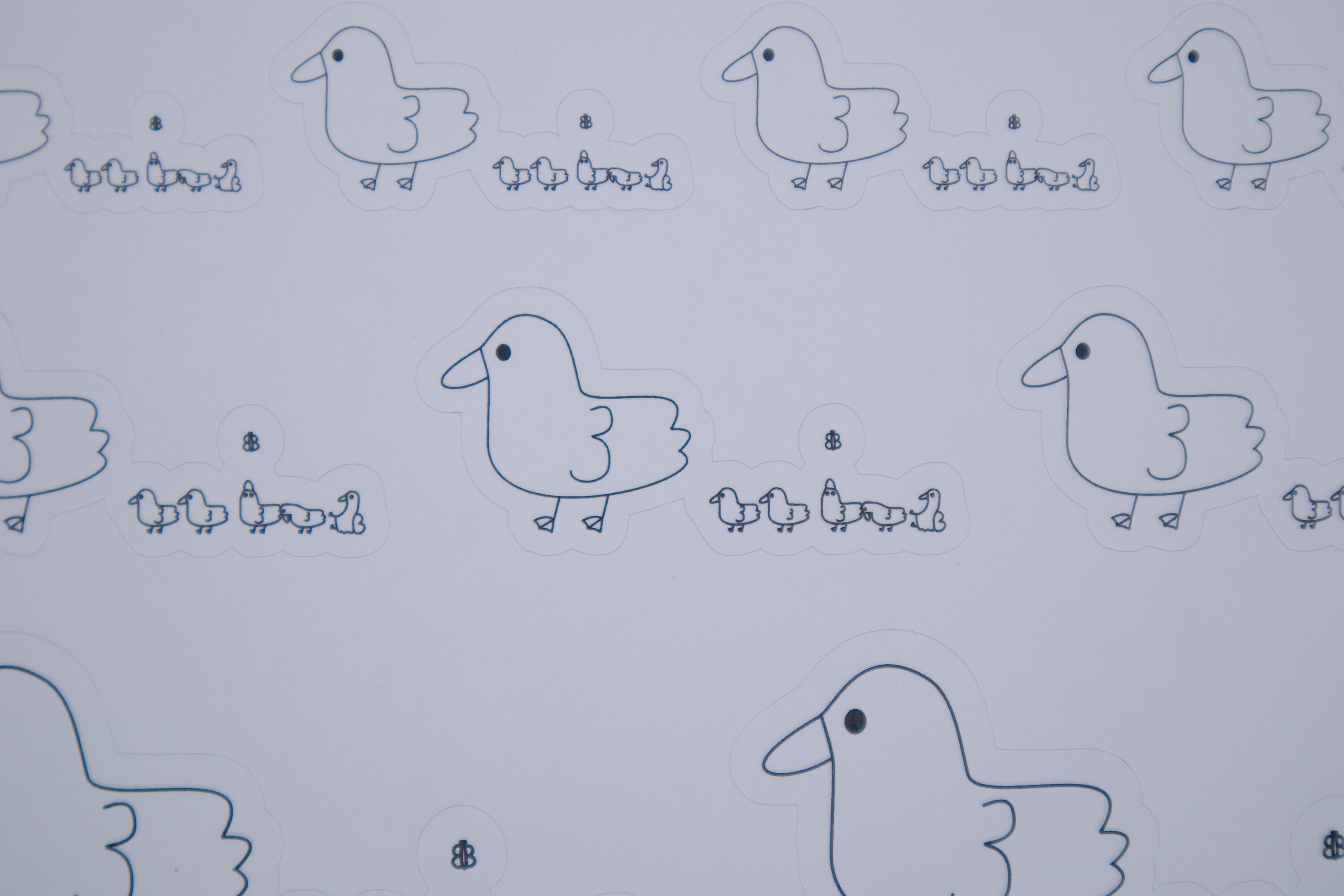 Duck Planner Stickers Distracted Duckling Sticker Sheet - Etsy