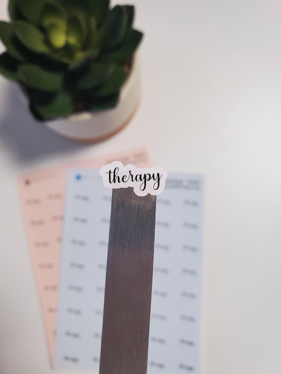 Therapy Reminder Stickers for Calendars, Planners, Journals | Self Care ...