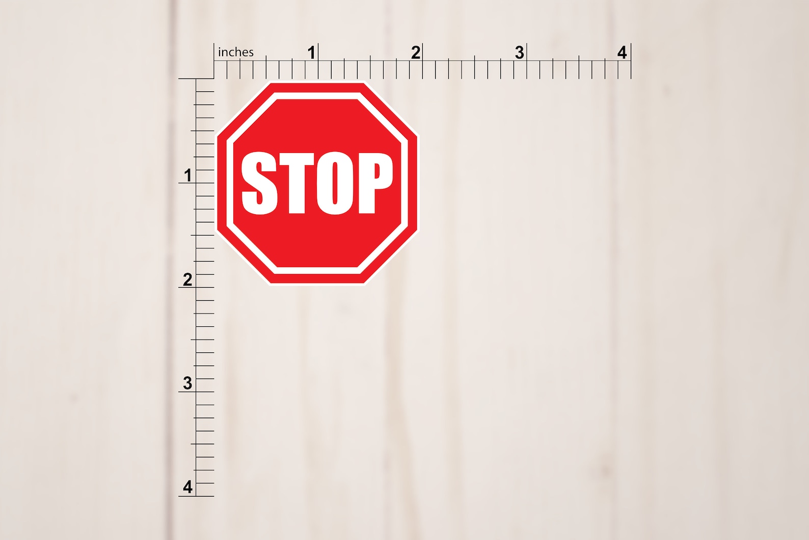 Stop Sign Vinyl Sticker Die Cut, Glossy, Vinyl 2 Sticker - Etsy