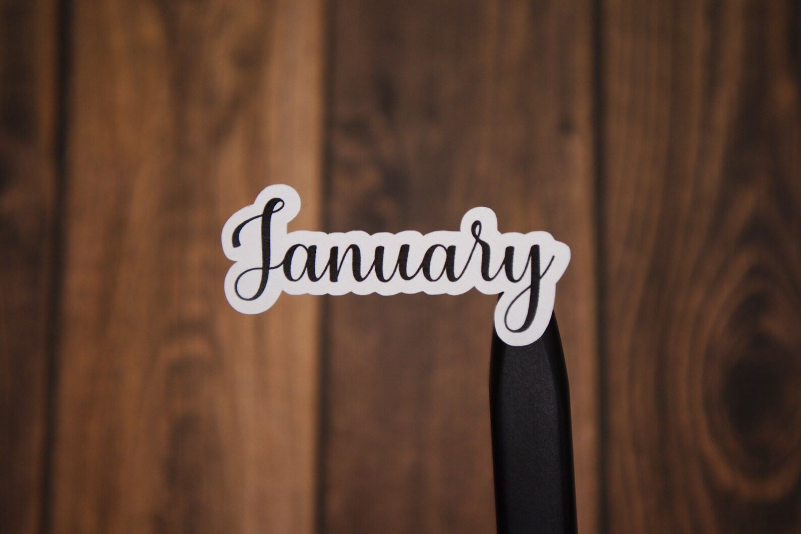 Month Header Planner Stickers | Month Names Sticker, Kiss Cut, Matte ...