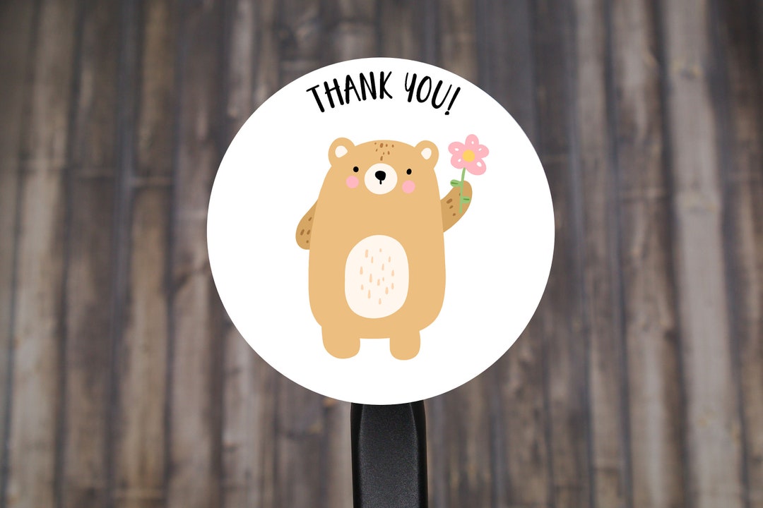 Thank You Stickers | Business Thank You Stickers, Party Favor Stickers ...