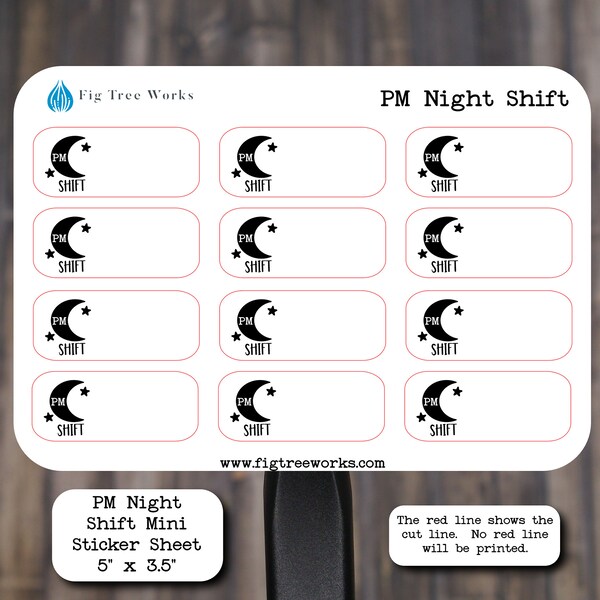 Night Shift Planner - Etsy