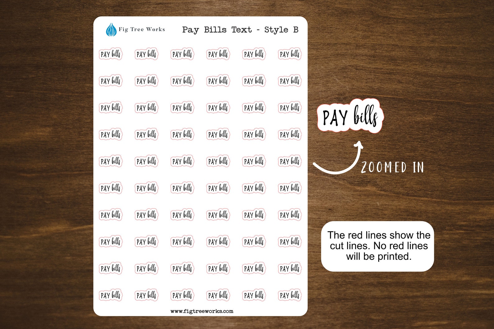 Pay Bills Tracker Stickers | Bill Due Stickers for Planners, Journals ...