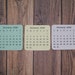 Mini Calendar Stickers Start With Any Month in 2023 9 - Etsy