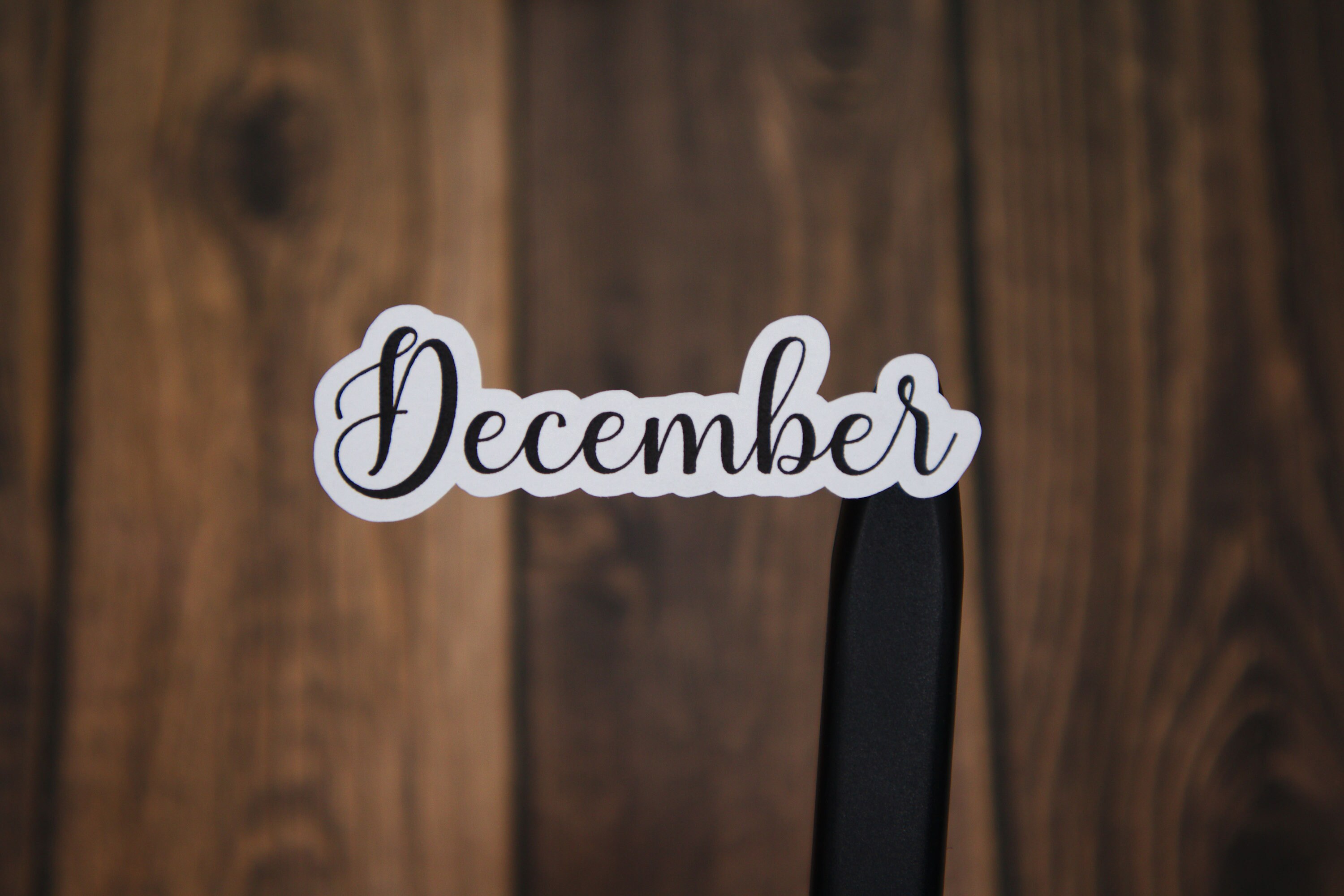 Month Header Planner Stickers | Month Names Sticker, Kiss Cut, Matte ...