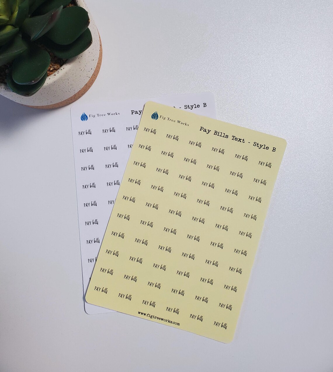 Pay Bills Tracker Stickers | Bill Due Stickers for Planners, Journals ...