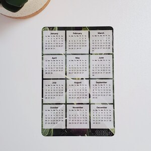 Fig Tree Photo Calendar Magnet 4" X 6" Start on Any Month | Year at a ...