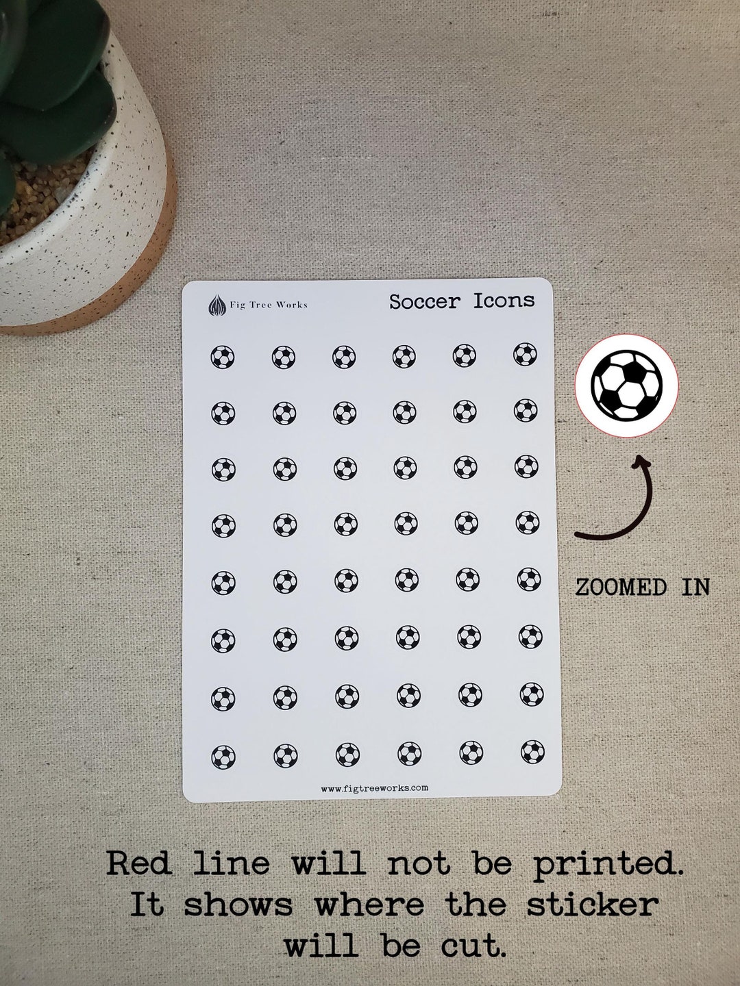 Soccer Stickers for Planners, Calendars and Journals | Soccer Practice ...