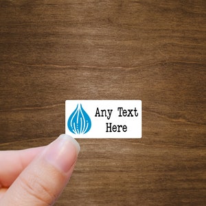 Small Custom Sticker Labels | Print Your Logo, Design, or Any Text | 2 ...