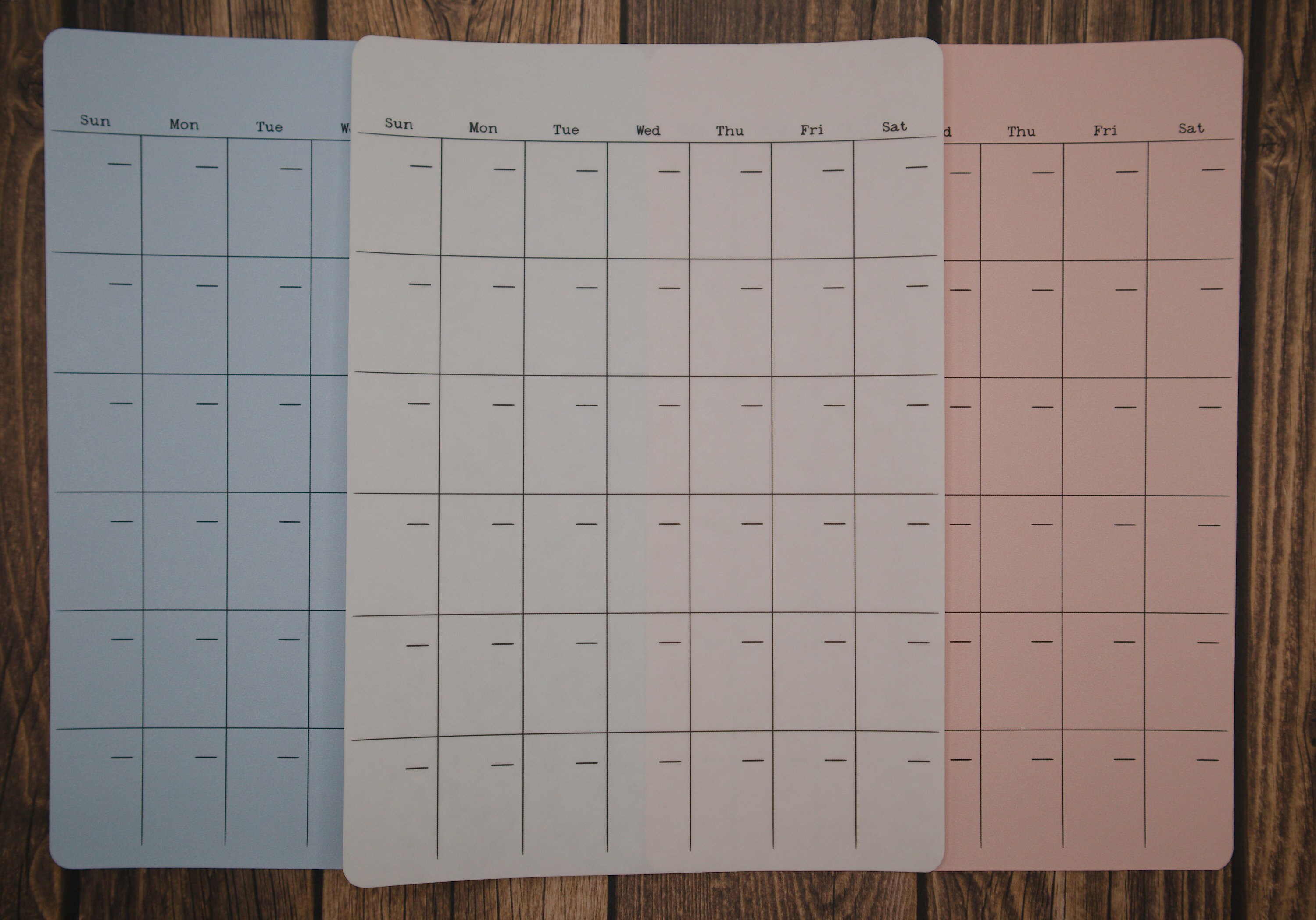 Large Undated Calendar Stickers for Planners and Journals - Etsy